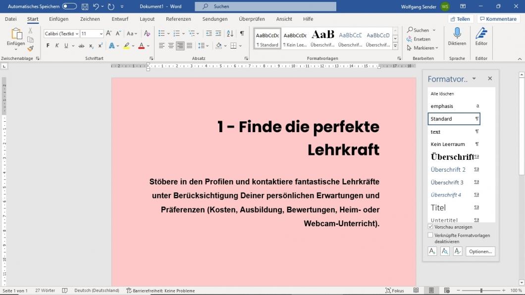 Word Formatierung: Unsere Tipps! | Superprof