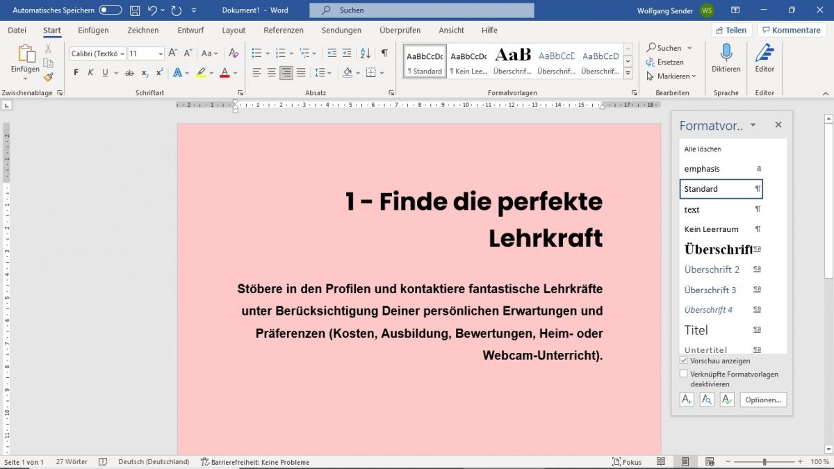 Word Formatierung: Unsere Tipps! | Superprof