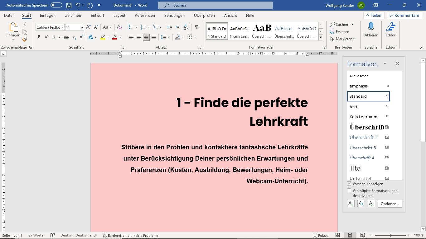 Word Formatierung: Unsere Tipps! | Superprof